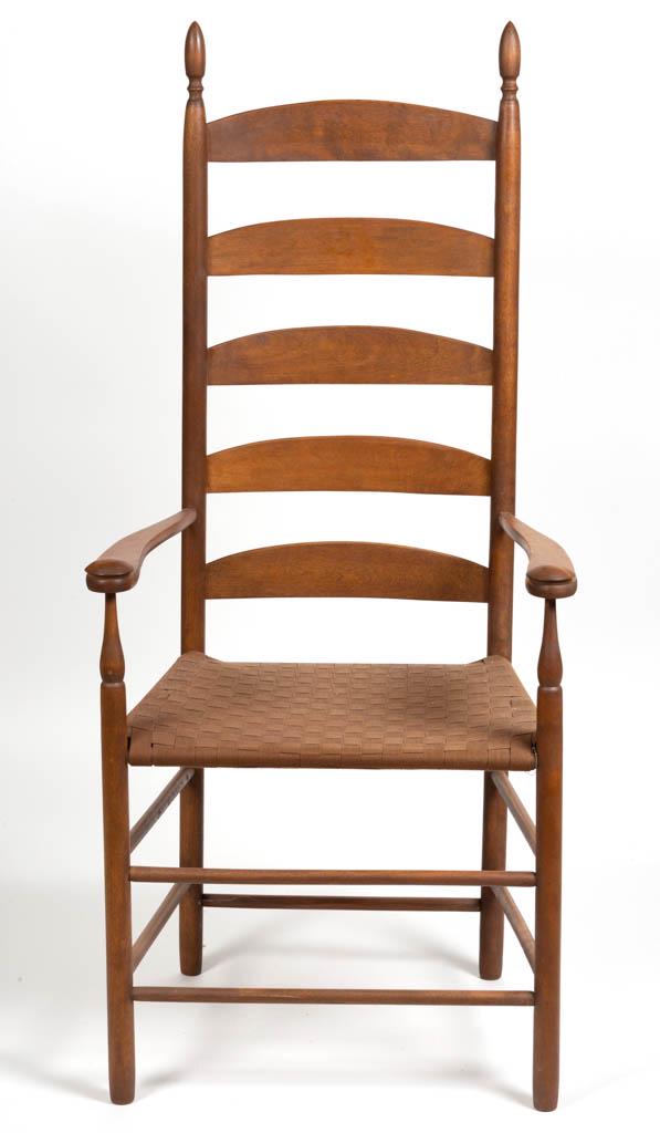 SHAKER MAPLE LADDER-BACK ARM CHAIR - Jun 26, 2020 | Jeffrey S. Evans ...