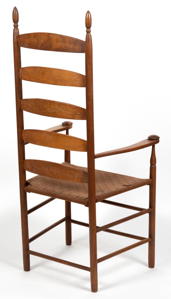 SHAKER MAPLE LADDER-BACK ARM CHAIR - Jun 26, 2020 | Jeffrey S. Evans ...