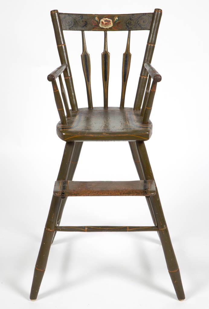 AMERICAN LATE WINDSOR PLANK SEAT HIGH CHAIR - Jun 27, 2020 | Jeffrey S ...