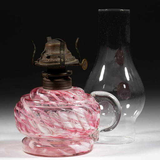 Markham Swirl Band Spatter Kerosene Footed Finger