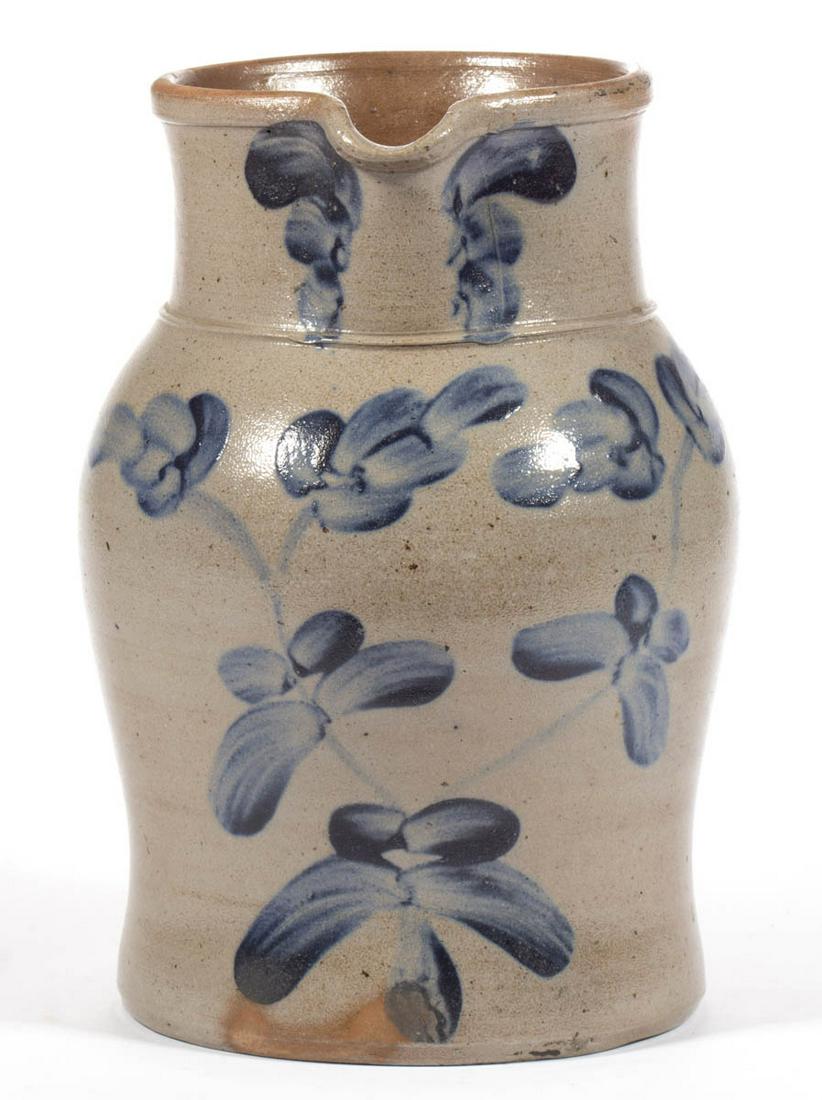 Baltimore, Maryland Decorated Stoneware Pitcher
