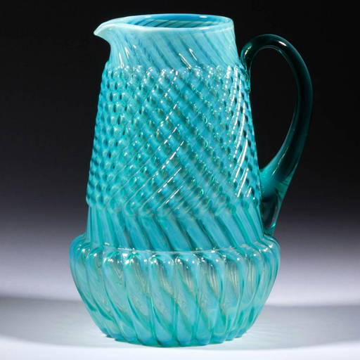 Chrysanthemum Swirl Water Pitcher