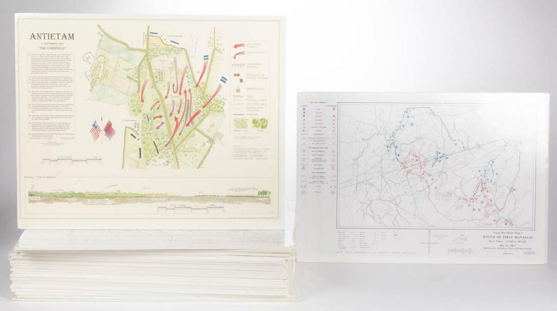 CIVIL WAR TROOP MOVEMENT MAPS, LOT OF 25 - Aug 25, 2021 | Jeffrey S ...