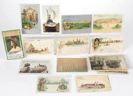 Singer Sewing Machine 1893 Columbian World Fair Cards