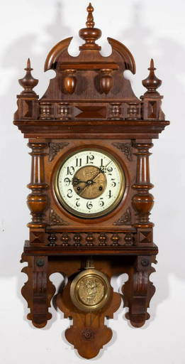 German Regulator Wall Clock