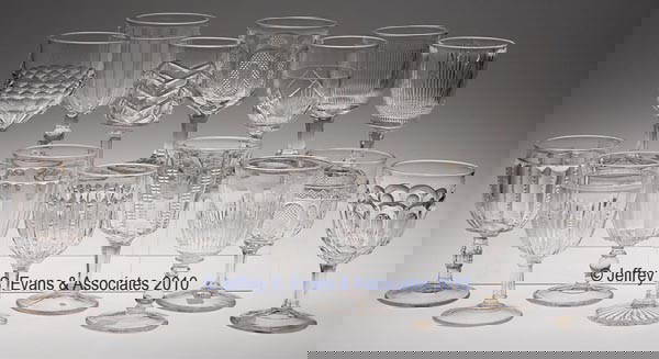 Various Eapg Goblets, Lot Of 15