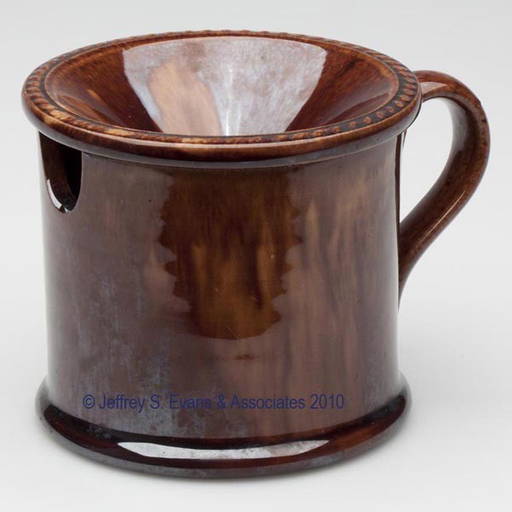 Rockingham Glaze Spittle Cup / Lady's Spittoon