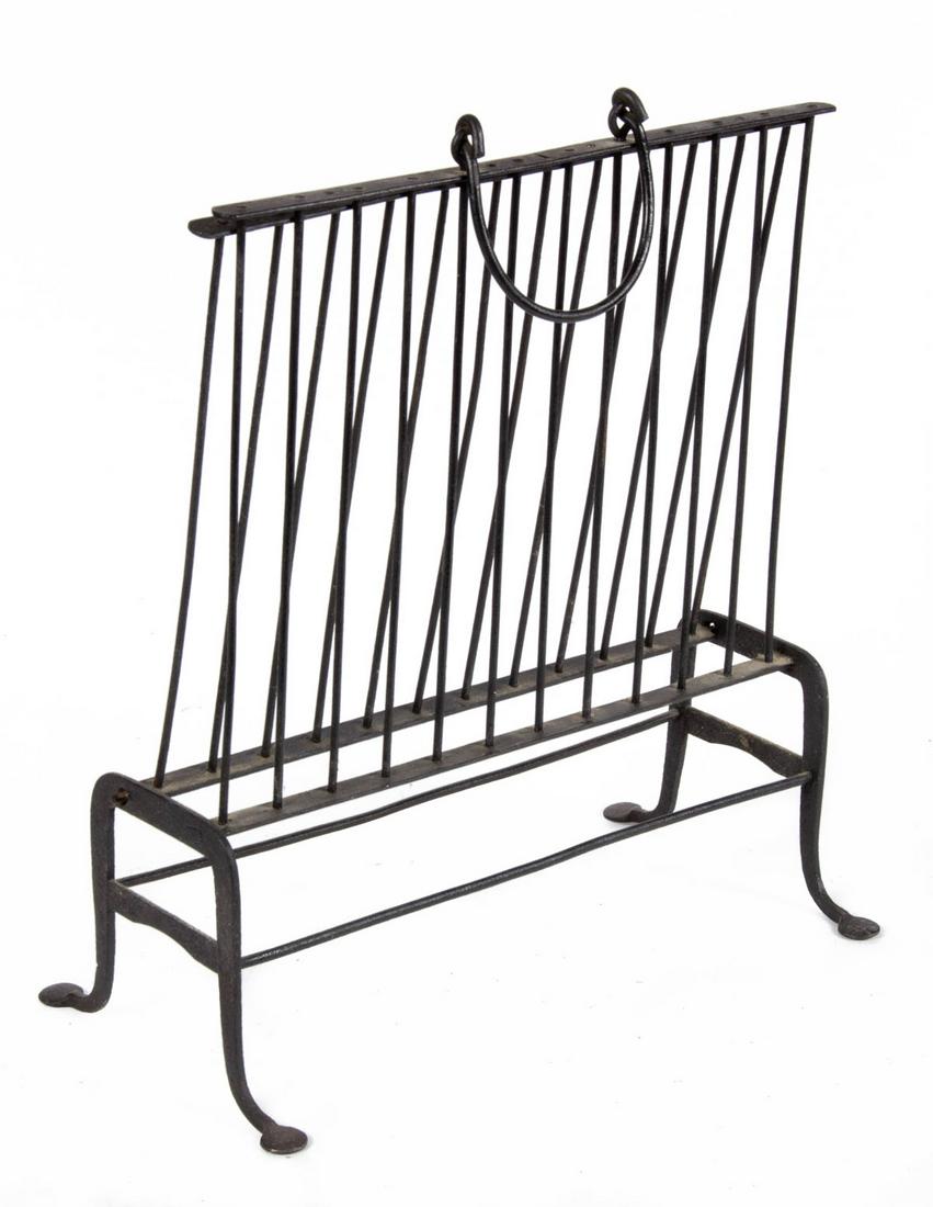 Wrought Iron Hearth Griddle / Roasting Stand