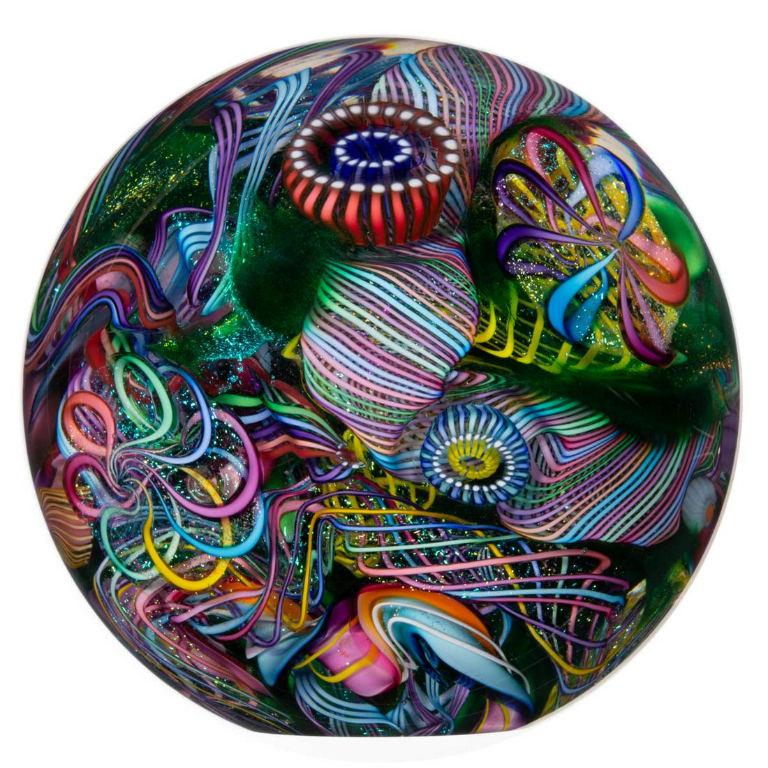 James Alloway (american, B. 1957) Psychedelic Scrambled Studio Art ...