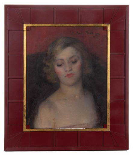 LUCY LEE ROBBINS (AMERICAN, 1865-1943) PORTRAIT OF A YOUNG LADY - Apr ...