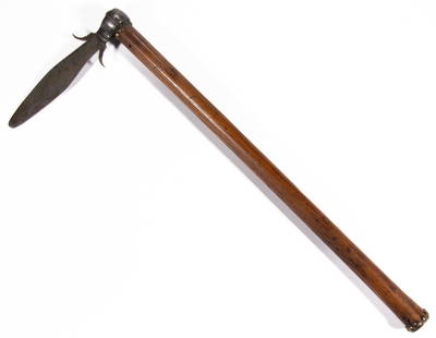 Colonial Era Native American Long Blade Spike Tomahawk / Axe
