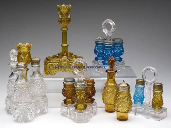 Daisy And Button Caster Sets And Parts, Lot Of Sev