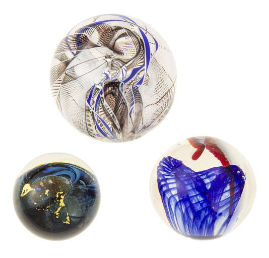JOSH SIMPSON (AMERICAN, B. 1949) AND OTHER CONTEMPORARY MARBLES, LOT OF ...