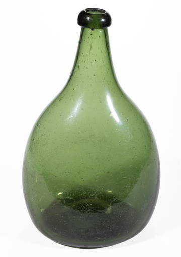 FREE-BLOWN CHESTNUT-FORM FLASK, (#1431) on Aug 26, 2022 | Jeffrey S ...