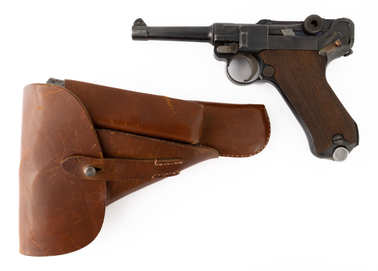 World War One (wwi) German Military Dated 1915 Dwm Luger,