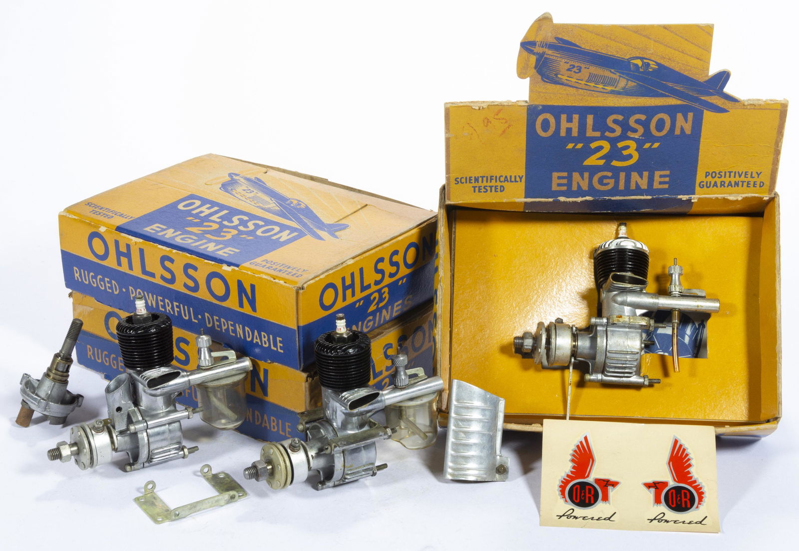 Ohlsson & Rice (o & R) "model 23" Late 1940's Model Airplane Engines ...