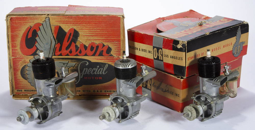 Ohlsson & Rice (o & R) "model 60" Late 1940's Model Airplane Engines ...