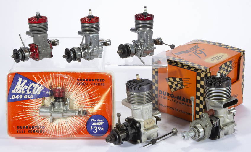 Duro Matic Products Mccoy Assorted "red Head" And Other Model Airplane ...