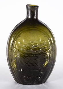 Gii 73 Eagle Cornucopia Pictorial / Historical Flask,