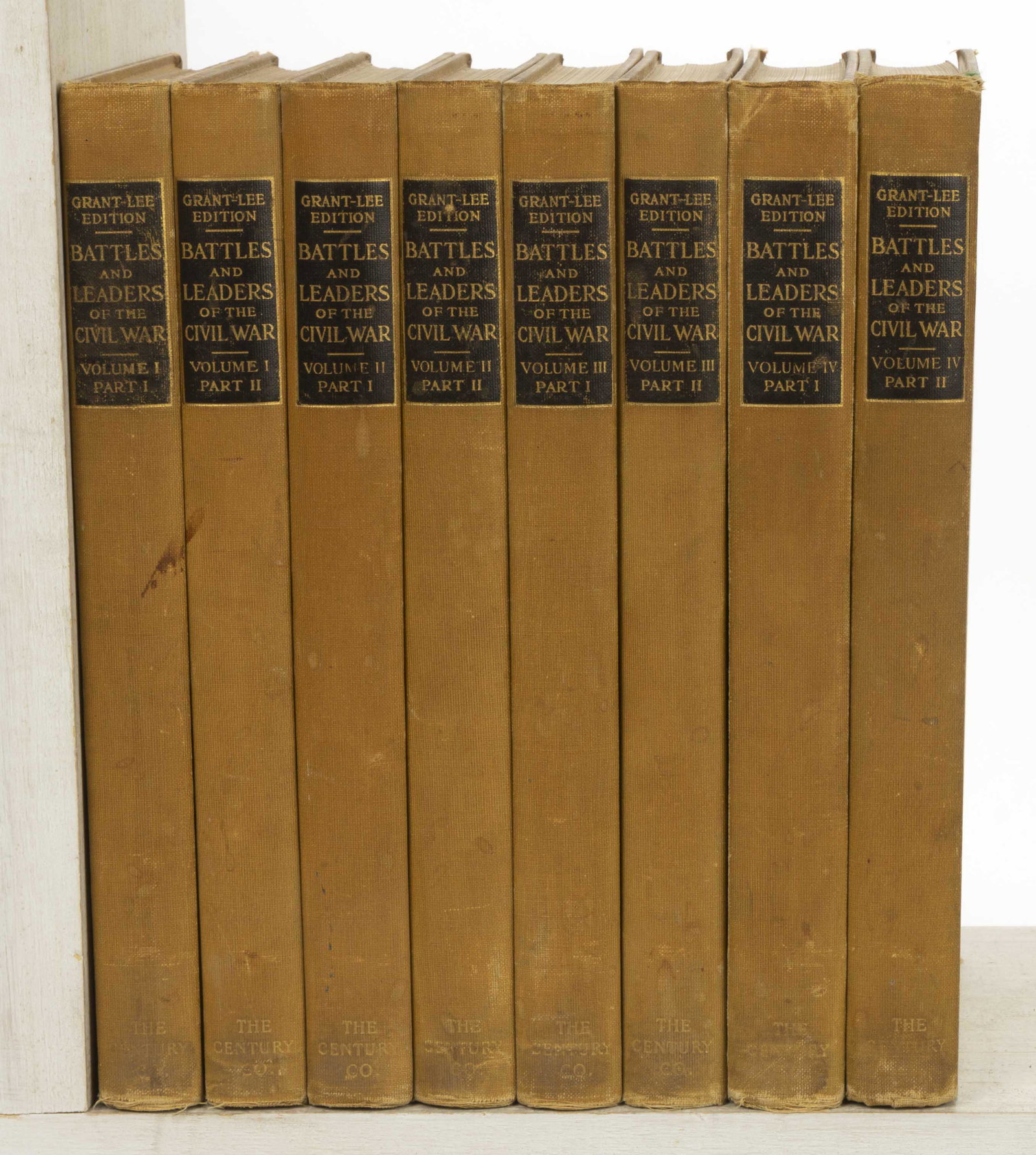 CIVIL WAR BATTLES AND LEADERS ANTIQUARIAN EIGHT-VOLUME SET - Nov 19 ...