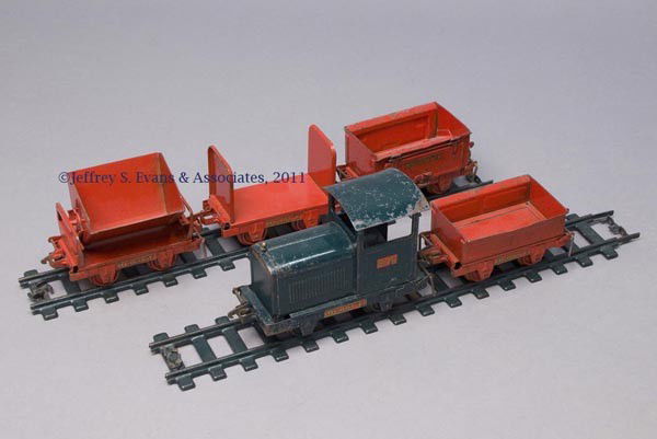 Buddy "l" Pressed Steel Toy Mining Train