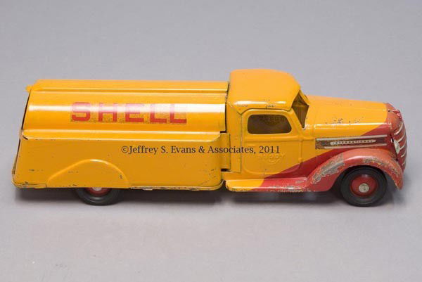 12: BUDDY "L" PRESSED STEEL SHELL TOY TANKER TRUCK