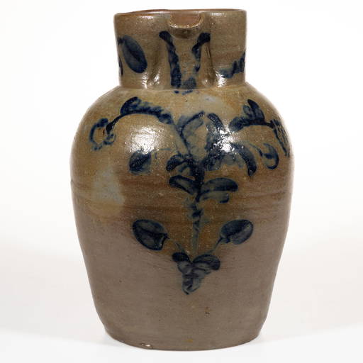 Virginia Decorated Stoneware Pitcher