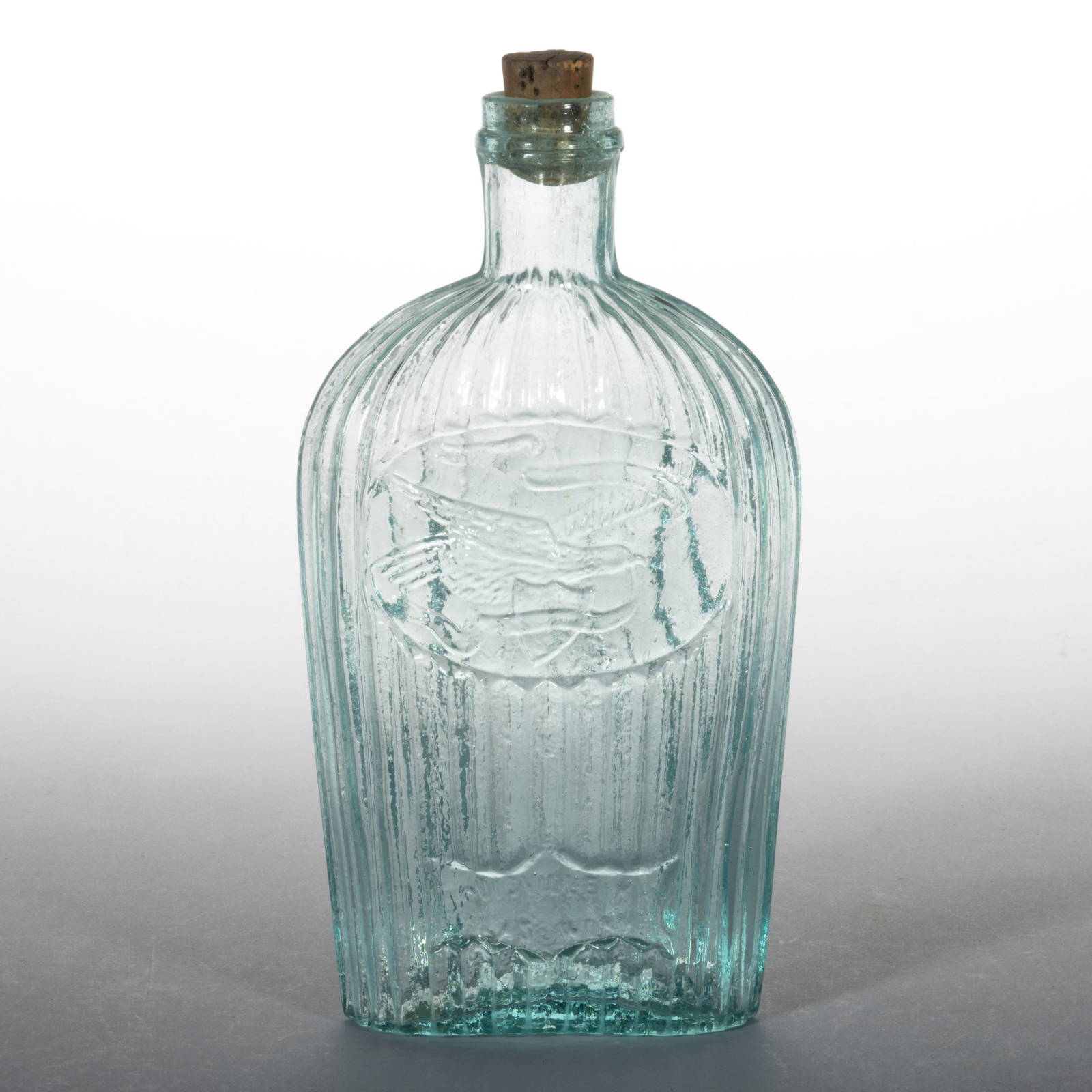 Gii-36 Louisville Eagle And Ribs Pictorial / Historical Flask Auction