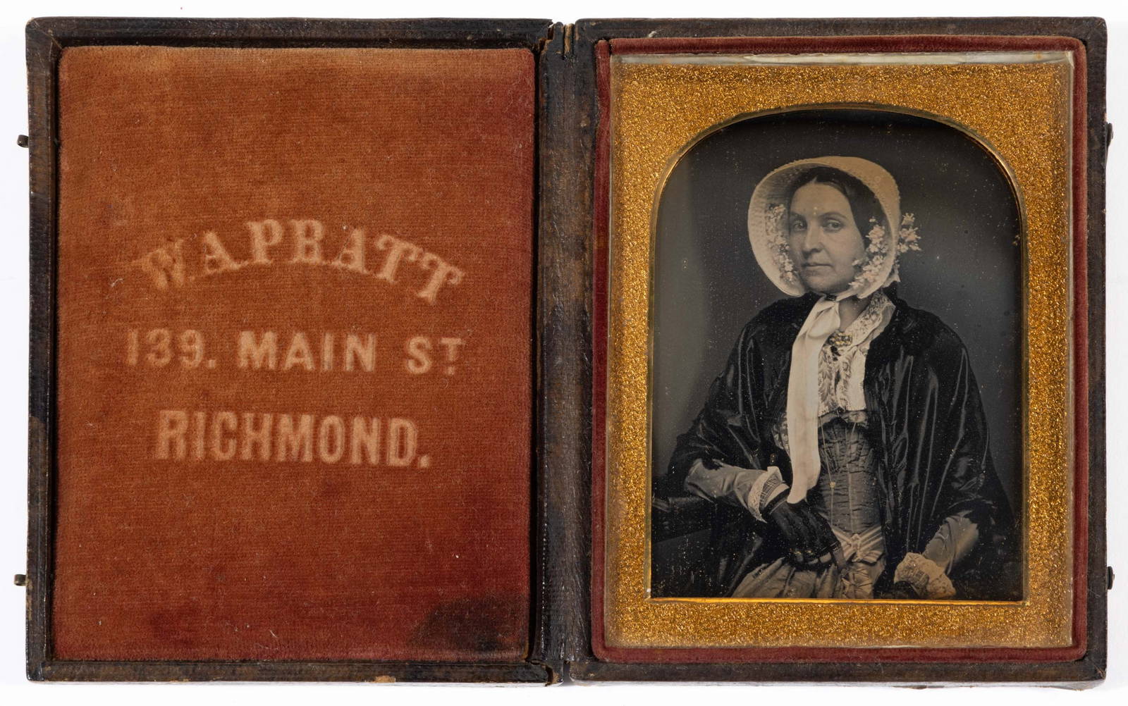 Pratt, Richmond, Virginia Quarter-plate Daguerreotype Portrait Auction