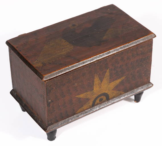 Stirewalt Family, Shenandoah Valley Of Virginia, Paint Decorated Yellow ...