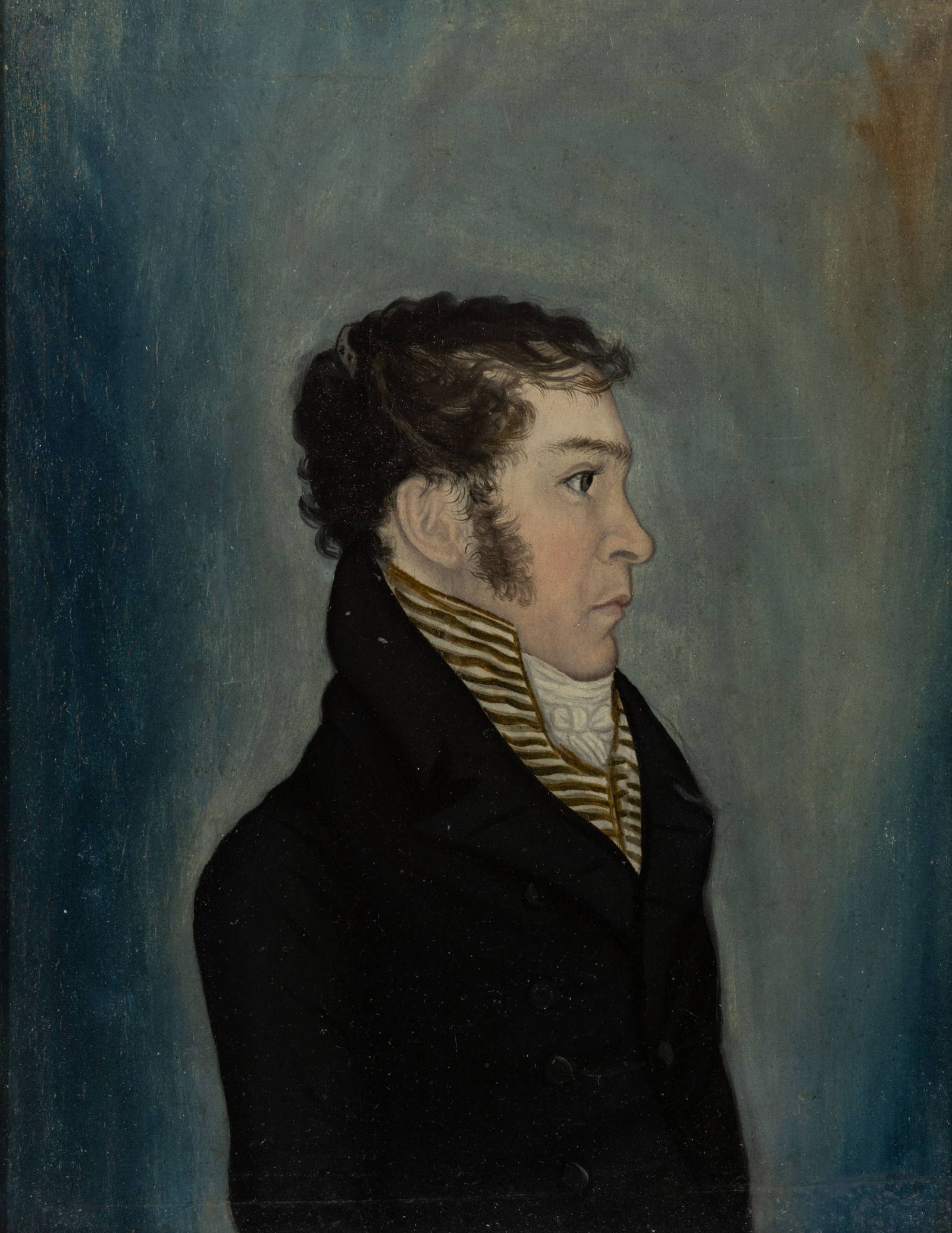 Jasper P. Miles (ohio, 1782-1849), Attributed, Portrait Of A Young Man ...
