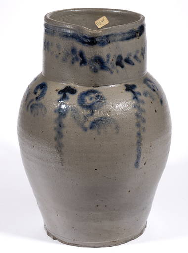 Stamped "j. Swann / Alexa", Alexandria, Virginia Decorated Stoneware ...