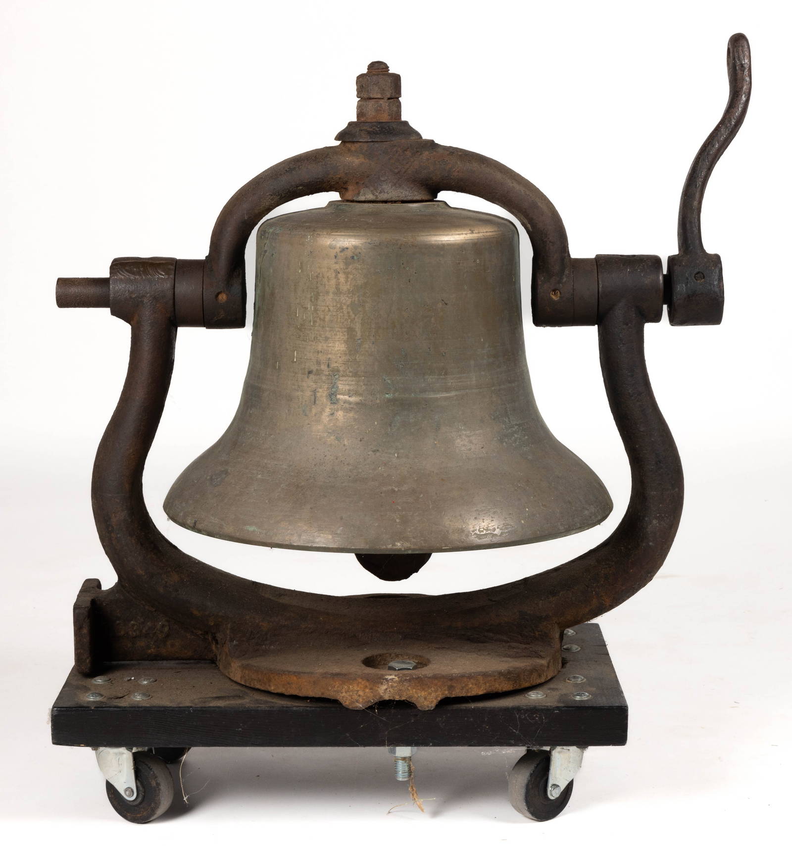 Bronze Locomotive Bell With Louisville And Nashville Railroad ...