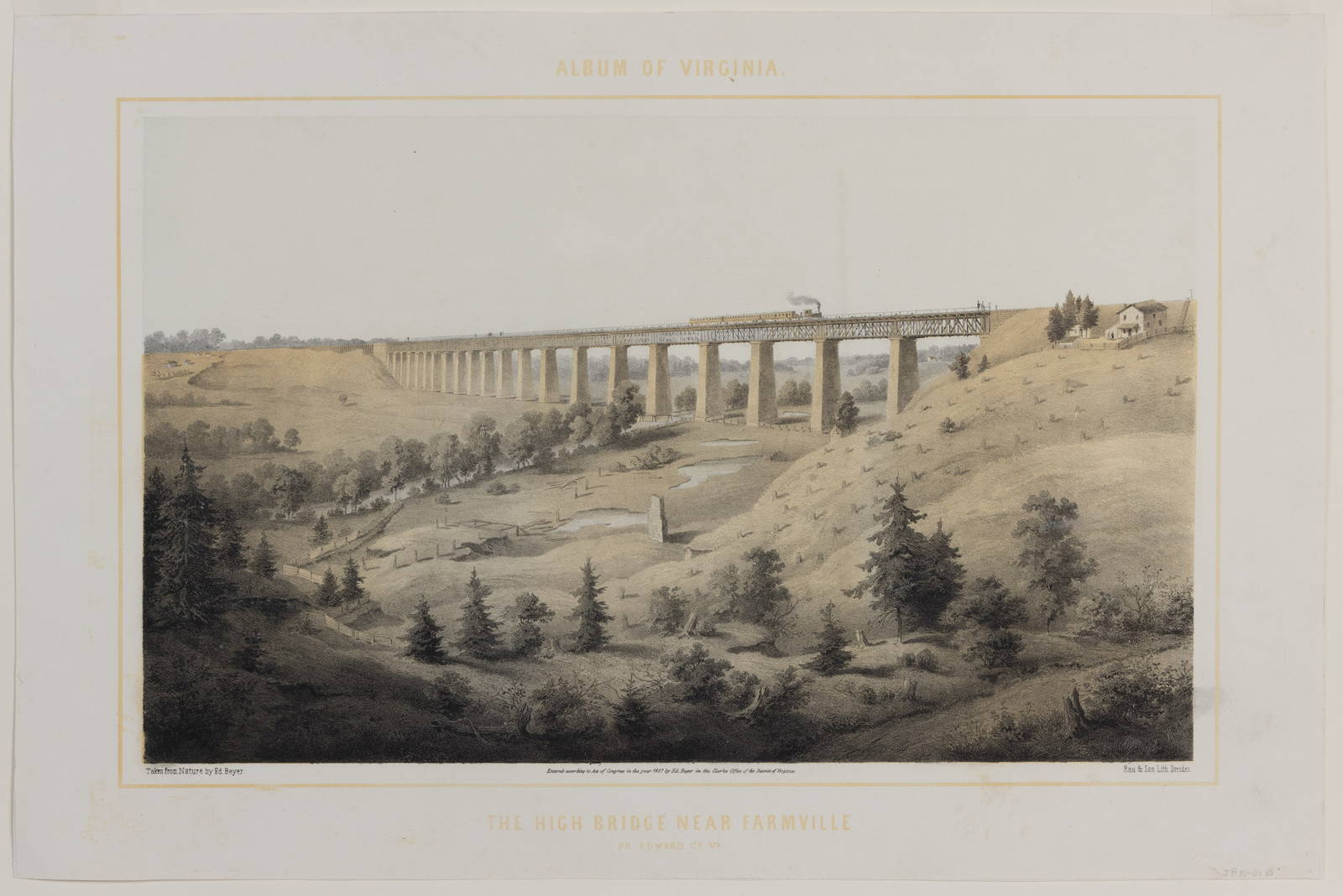 Edward Beyer (german / American, 1820-1865) "album Of Virginia" Print ...