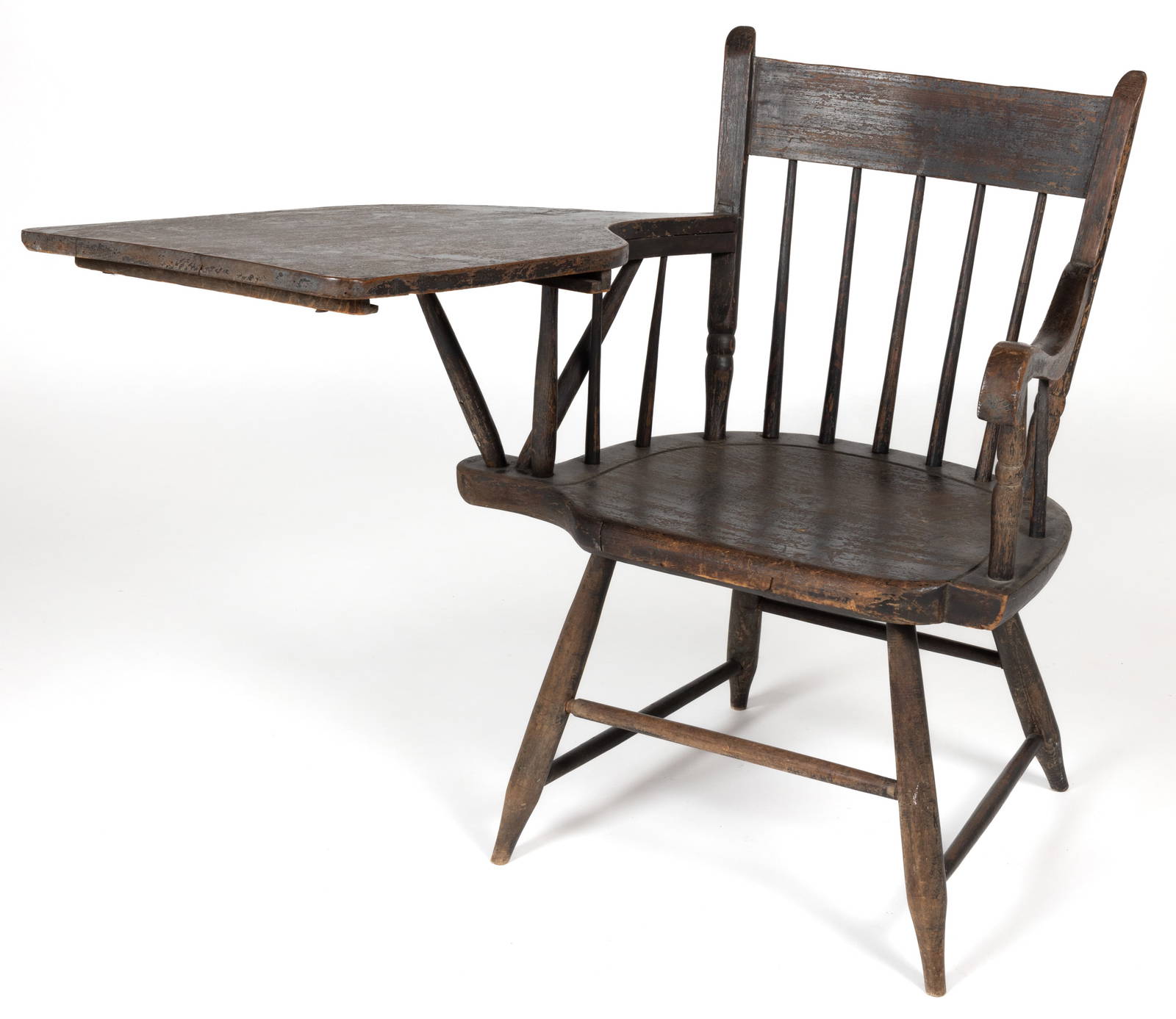 Valley Of Virginia Tablet-back Windsor Writing-arm Chair Auction