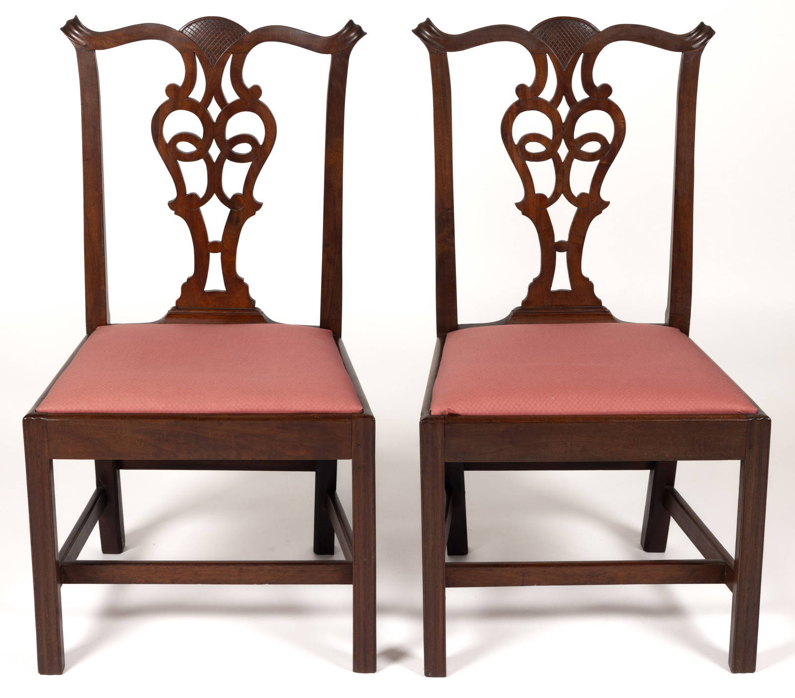 Pair Of Newport, Rhode Island Chippendale Goddard-townsend-school ...