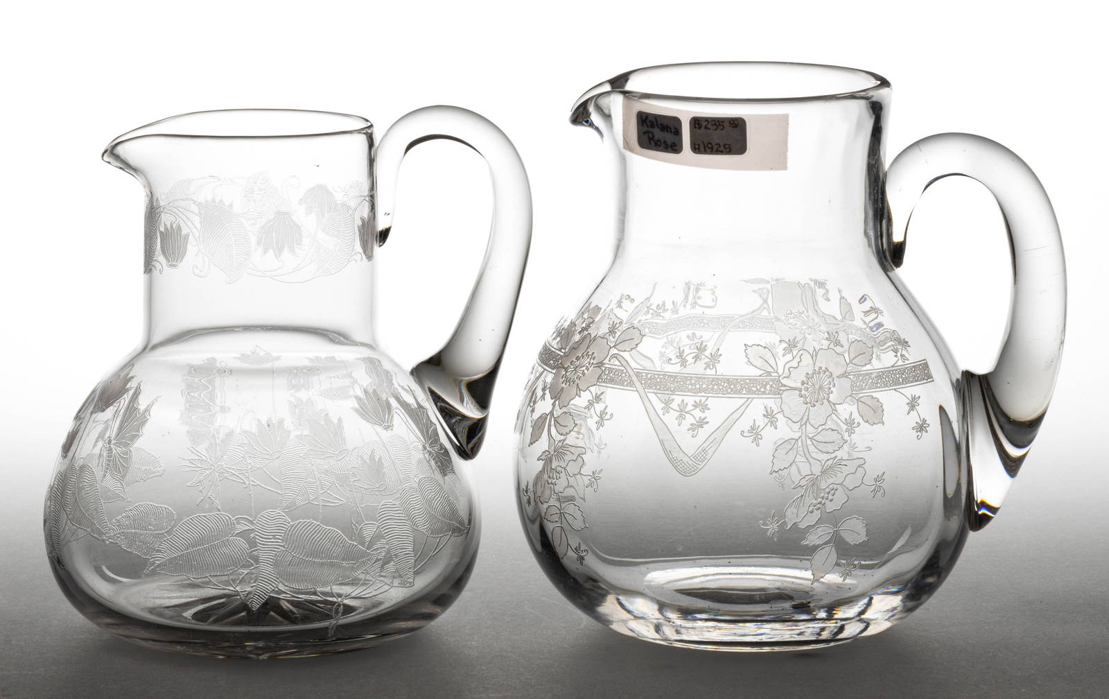 Dorflinger Kalana Rose Pitcher Auction