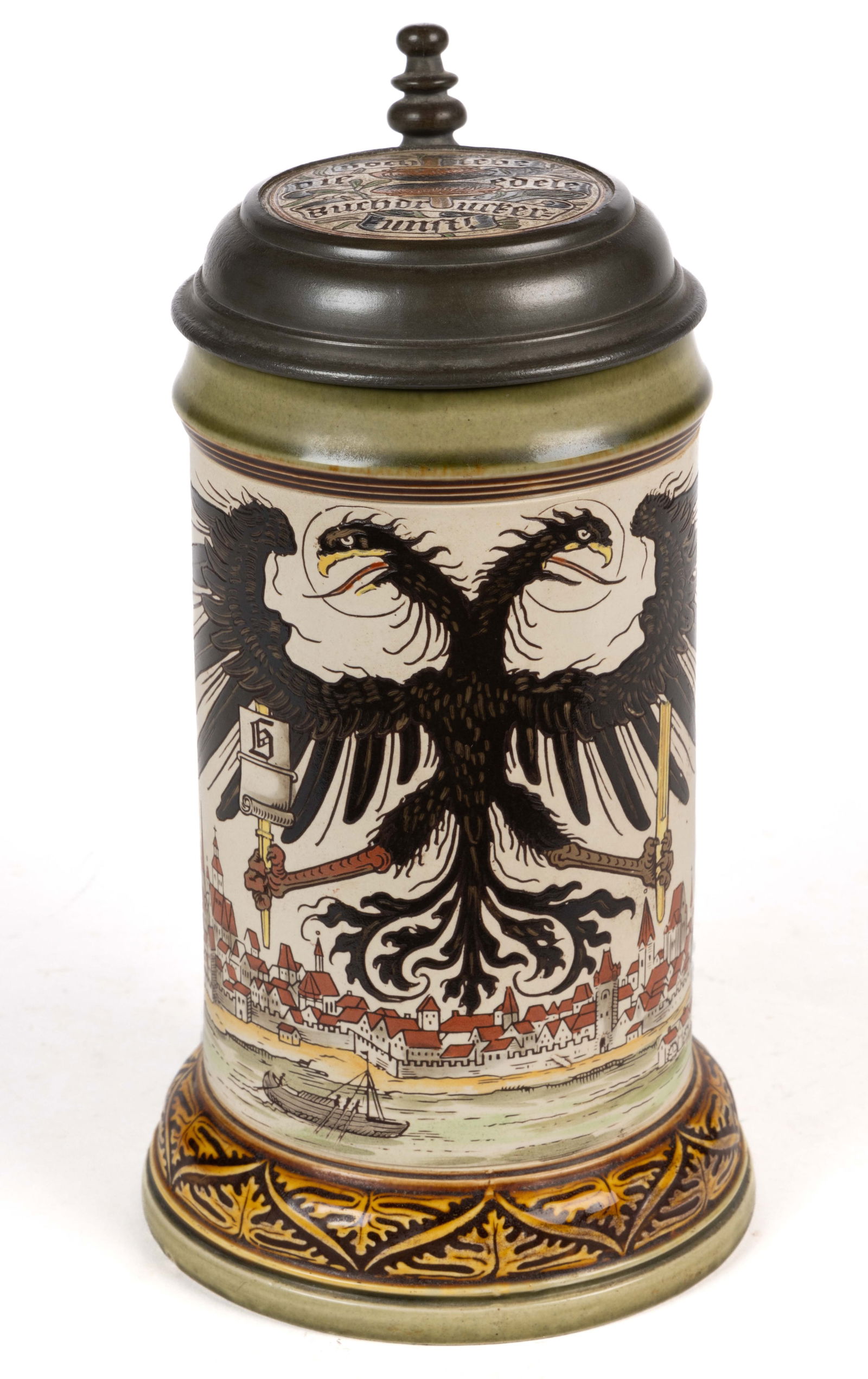 German Mettlach Ceramic Occupational Printer Stein - Mar 05, 2025 ...