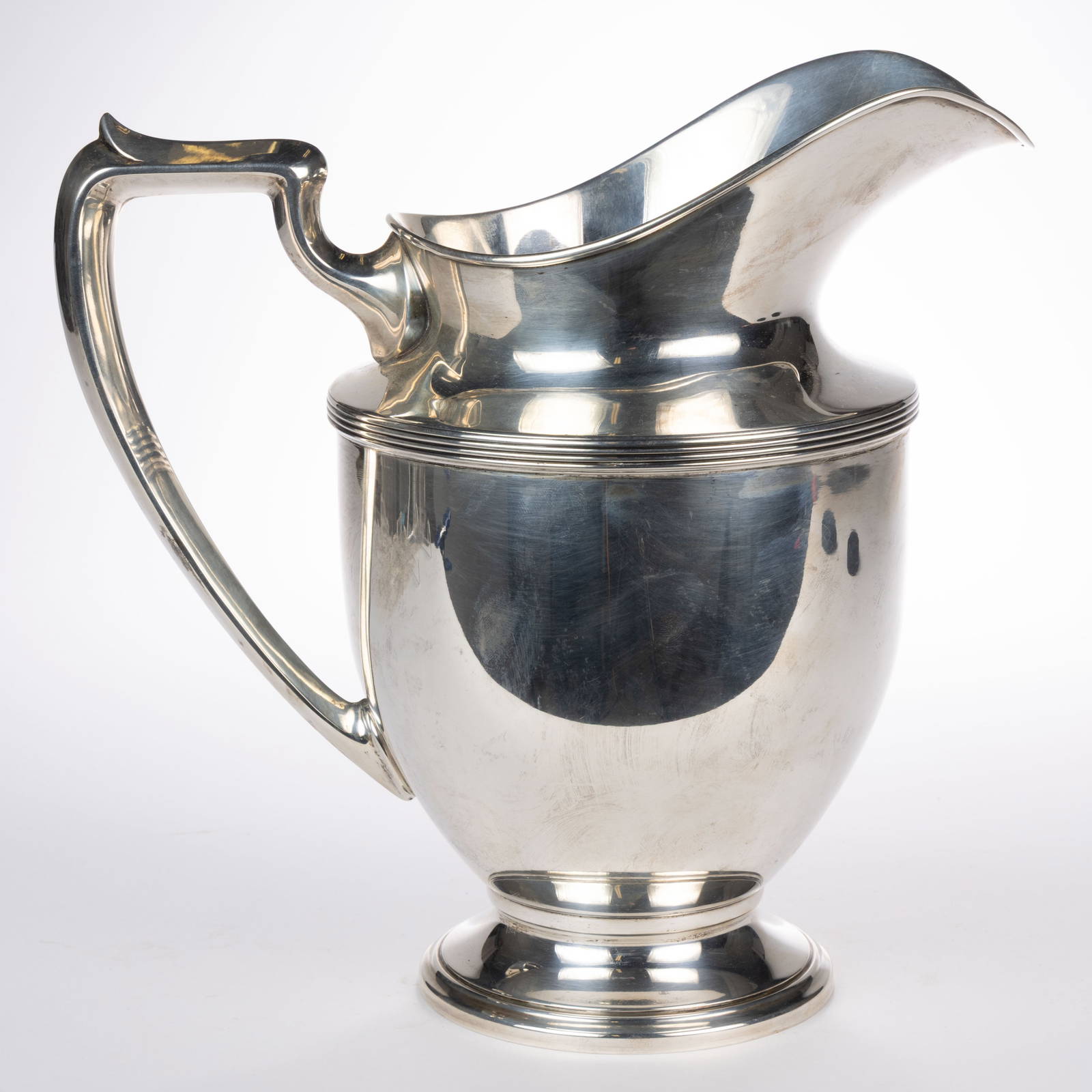 Fisher Silversmiths Sterling Silver Water Pitcher Auction