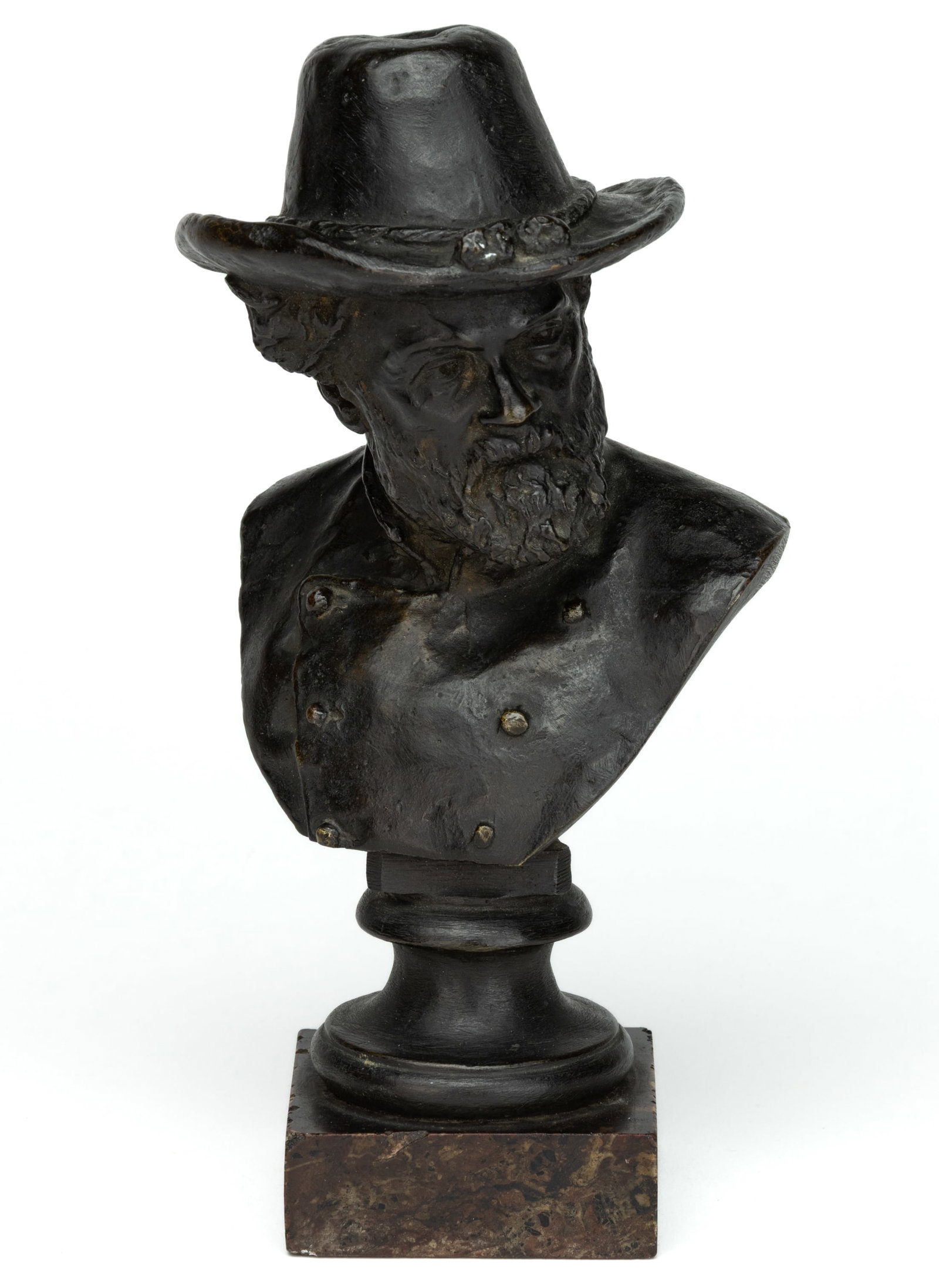 Moses Jacob Ezekiel (american, 1844-1917) Bronze Bust Of General Robert ...