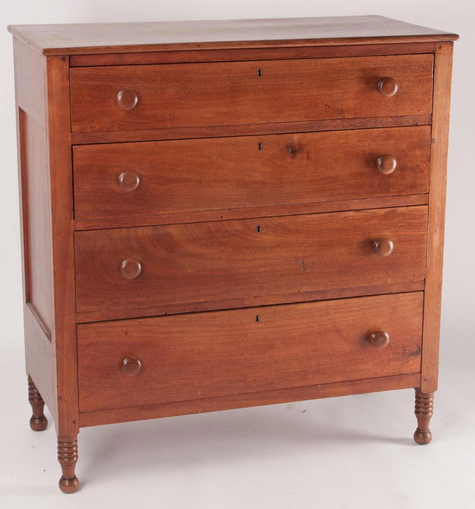 SHENANDOAH VALLEY OF VIRGINIA VERNACULAR WALNUT CHEST