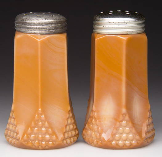 Beaded Triangle / Royal (omn) Salt And Pepper Shakers