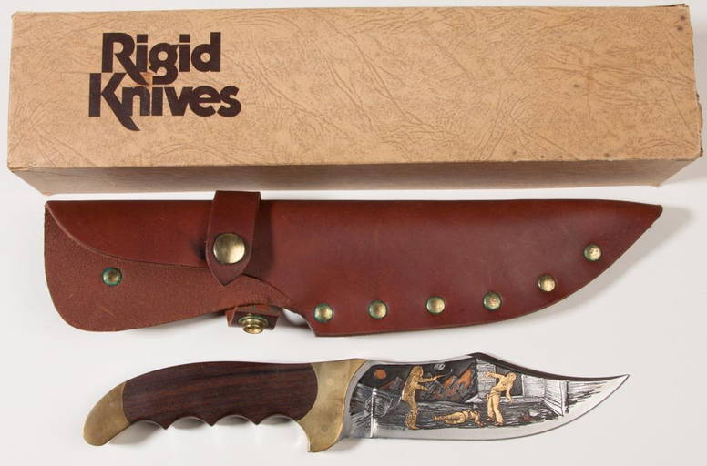 Rigid No. R 19 Razorback With Shaw Leibawitz Engraving