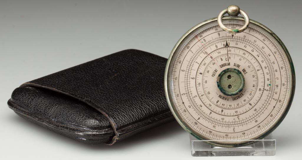HALDEN'S CALCULEX CIRCULAR SLIDE RULE - Aug 24, 2013 | Jeffrey S. Evans ...
