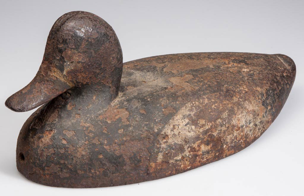 CAST-IRON SINK BOX DUCK DECOY