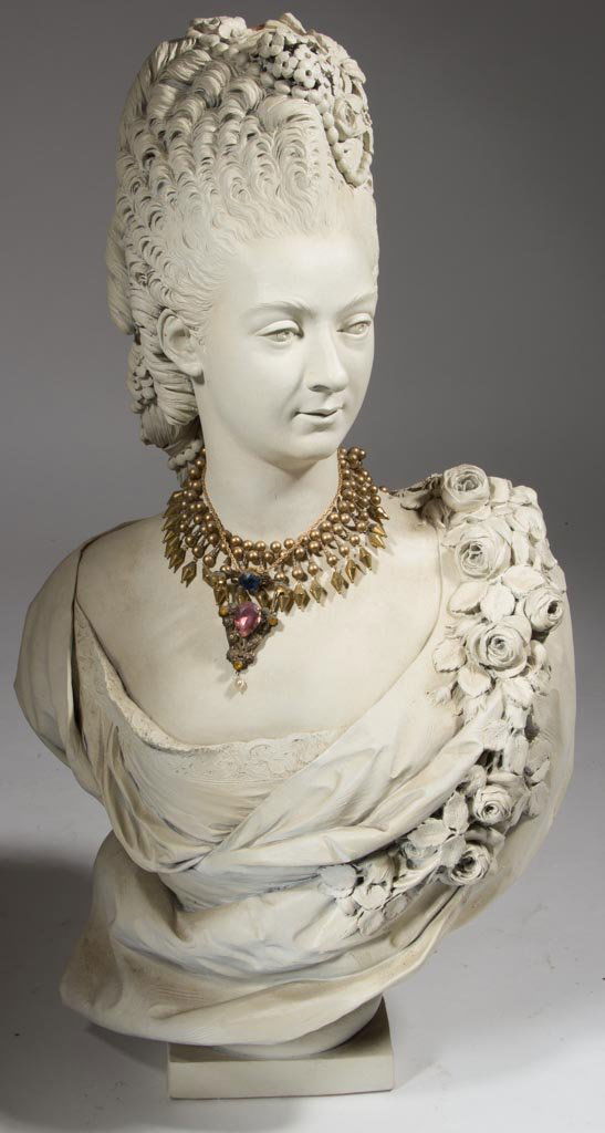 AMERICAN OR EUROPEAN TERRA COTTA BUST