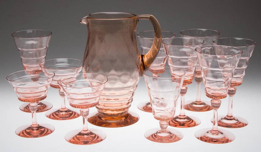 HEISEY ASSEMBLED SEVEN-PIECE WATER SET - Dec 07, 2013 | Jeffrey S ...