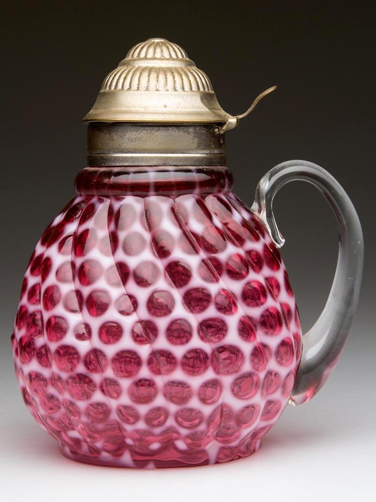 Hobbs No. 326 / Windows Swirl Syrup Pitcher