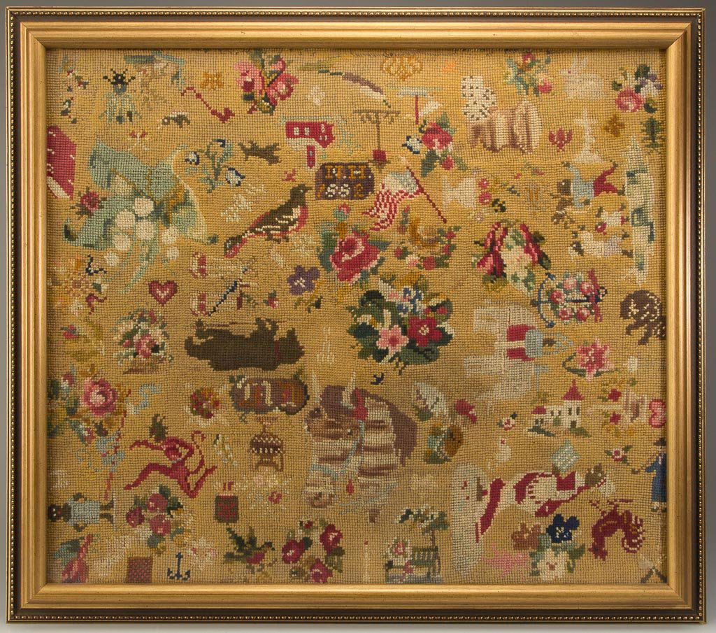 American Berlin Work Needlework Sampler