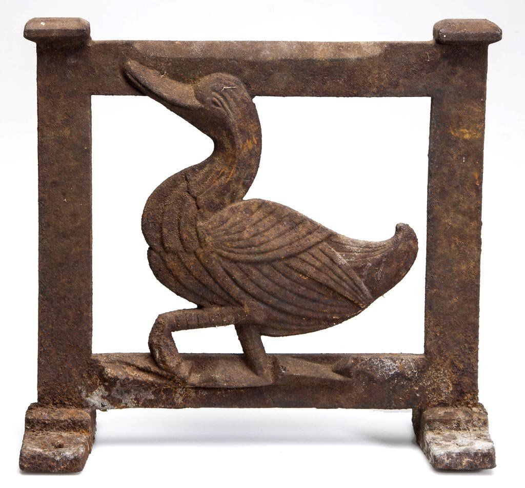 CAST-IRON DUCK FIGURAL BOOT SCRAPER - Jun 21, 2014 | Jeffrey S. Evans ...